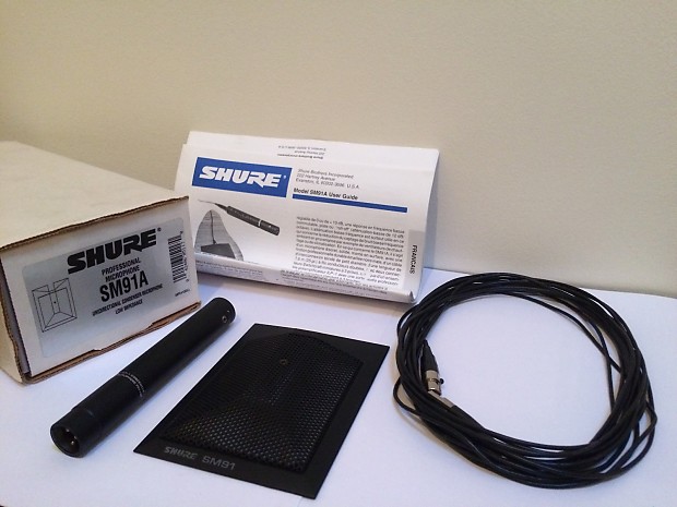 Shure SM91A Boundary (PZM) Microphone | Reverb