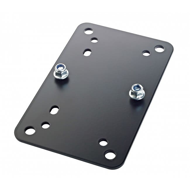 K&M 24354 -55 Adapterplatte 2, schwarz | Reverb