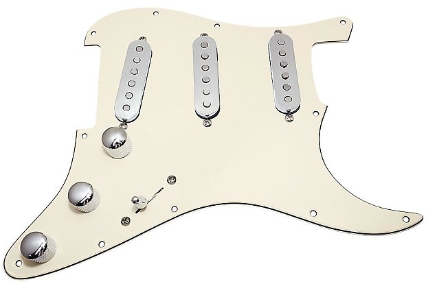 HDCustom Loaded Strat Pickguard, Fender Custom '54 | Reverb UK