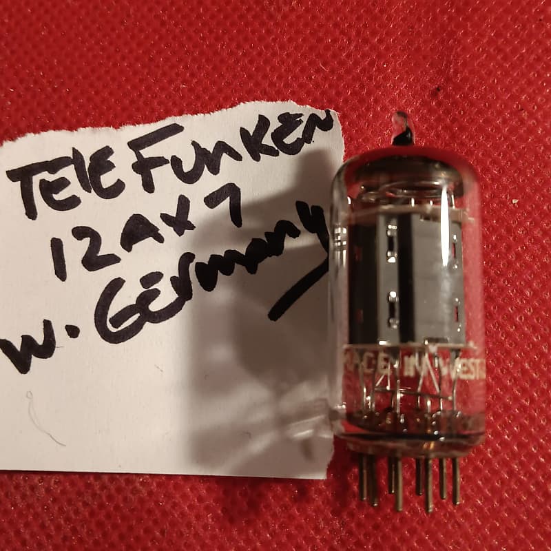 Telefunken 12ax7 1968 | Reverb