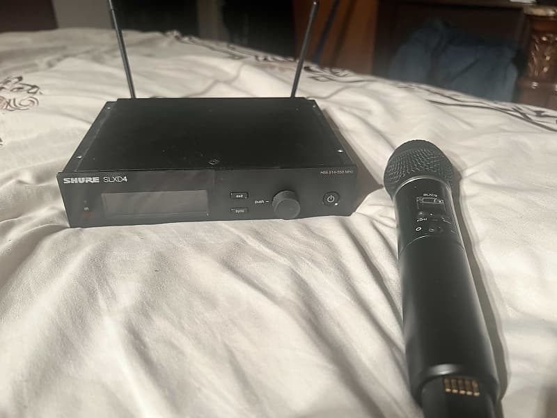 Shure SLXD24 + Earthworks SR3117 - Wireless Microphone System | Reverb