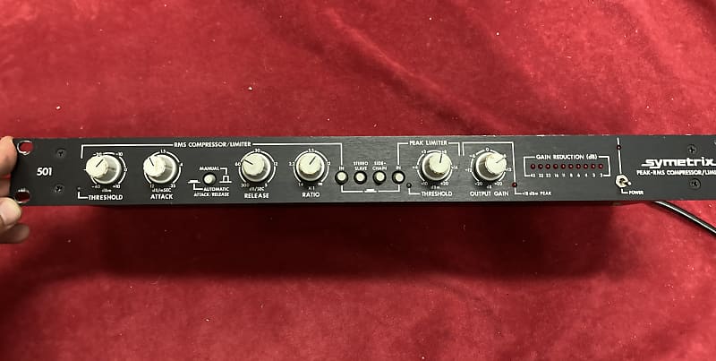 Symetrix 501-Peak RMS Compressor/Limiter-Old School | Reverb