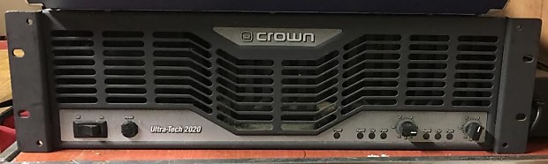 Crown Ultra-Tech 2020 2000s Black | Reverb