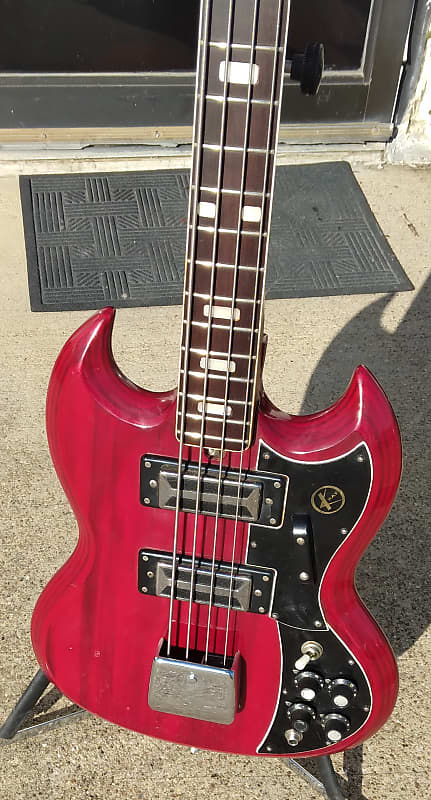 Kay K2B Japan Lawsuit Sg Style EBO 1968 - Cherrt | Reverb