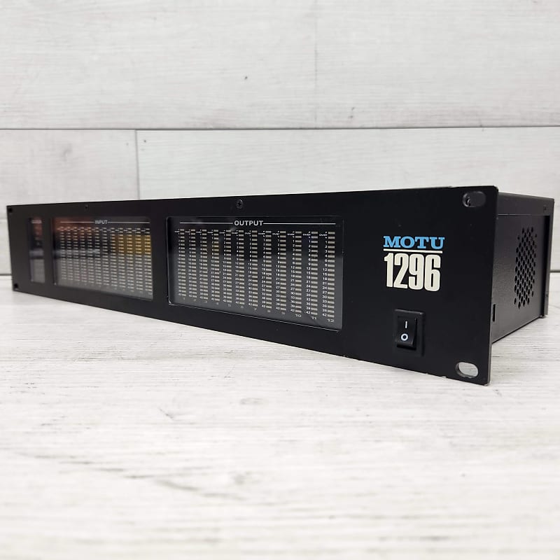 MOTU 1296 PCIE 12 Channel Rack Interface | Reverb