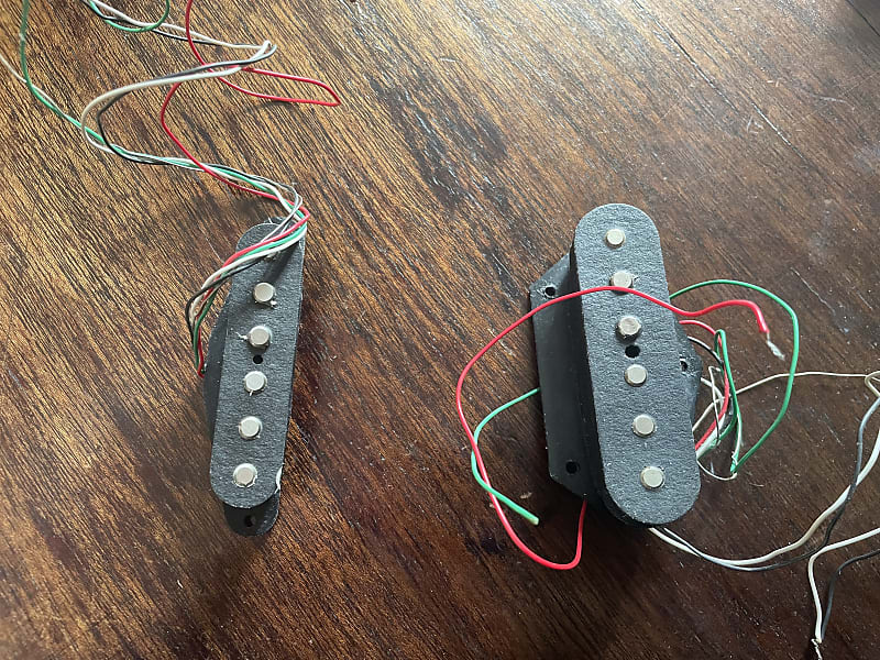 DiMarzio Telecaster noiseless pickup set bridge and neck | Reverb