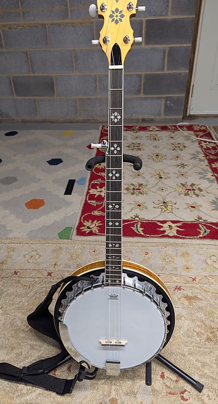 Oscar Schmidt OB5SP-A 5-string banjo 2000 - Wood | Reverb