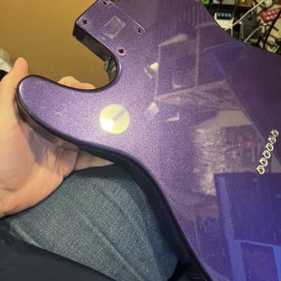 Warmoth Tele Deluxe 2020 Metallic Purple Frost | Reverb