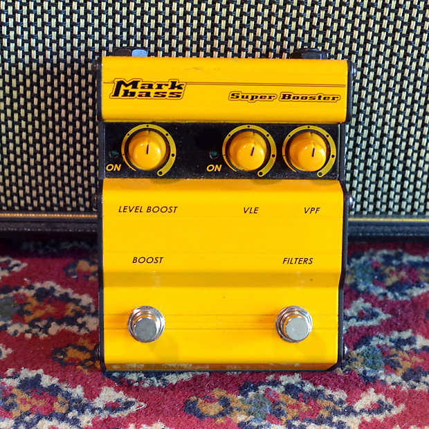 Mark Bass Super Booster 2010s Yellow | Reverb