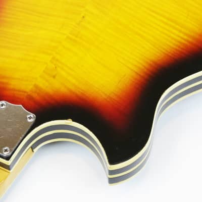 1968 Kent 822 Vintage Original Long Scale Electric Hollowbody | Reverb