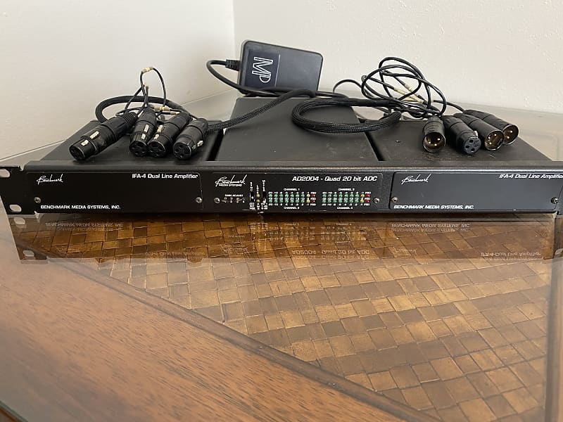 Benchmark Media AD2004 20bit 4ch A/D | Reverb