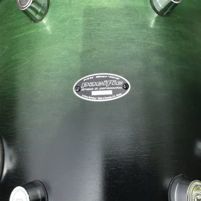 PDP 14”x16” MX Floor Tom Satin Emerald Green Fade | Reverb
