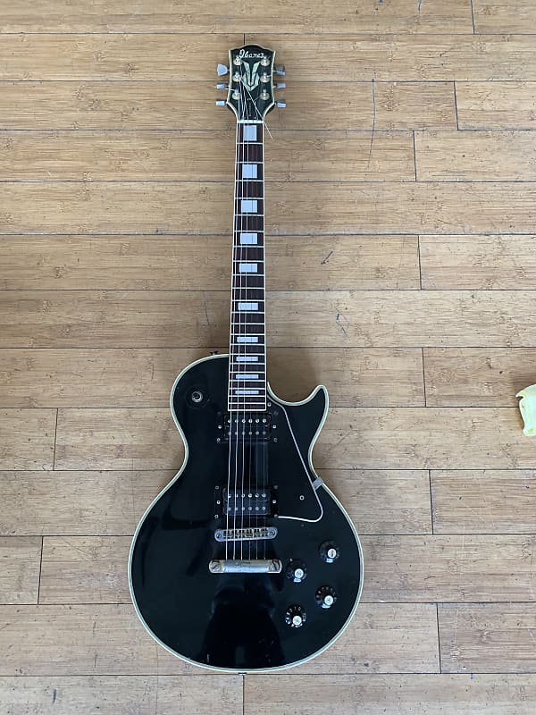 Ibanez Single Cut 77 Black | Reverb
