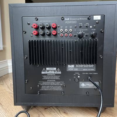 Bowers & Wilkins (B&W) ASW300 2010-2015 - Black | Reverb