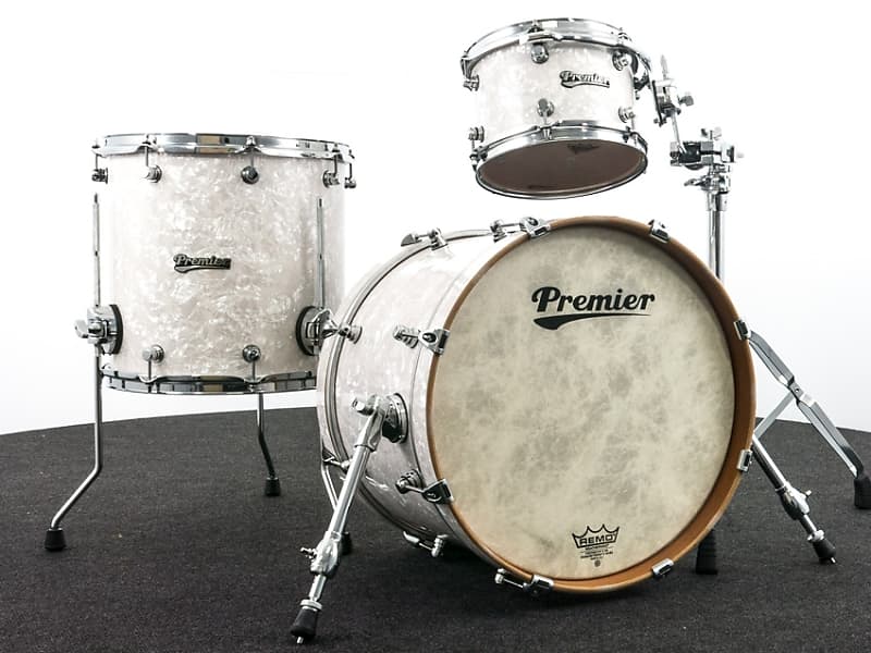 Premier One Series Drum Kit, White Marine Pearl | Reverb UK