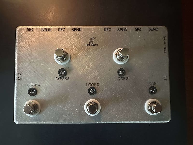 Loop Master Loop Switcher-4 Looper With Master Bypass | Reverb