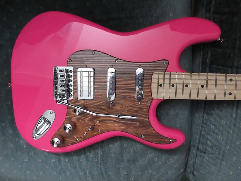 ~Cashified~ Kramer Stratocaster-Style Pink Rock 'n' Roller | Reverb