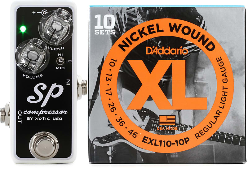 Xotic SP Compressor Mini Compressor Pedal Bundle with | Reverb