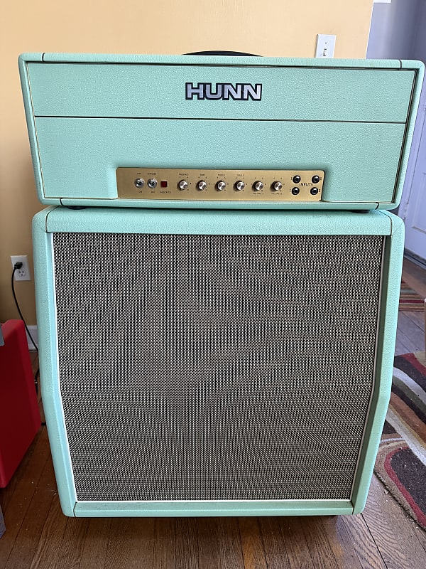 HUNN Plexi (Marshall) 12000 clone - Surf Green | Reverb