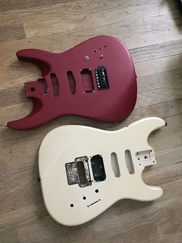 2 Relic strat style bodies with some hardware | Reverb