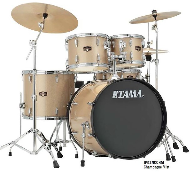 TAMA Imperialstar 5pc Complete Drum Kit Meinl Cymbals | Reverb