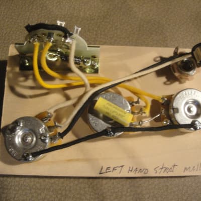 Wiring for Left Handed Fender Stratocaster Reverse Taper Cts | Reverb