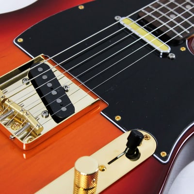 Red Hand Customs Build #139 T-Series (Telecaster) - Cherry | Reverb