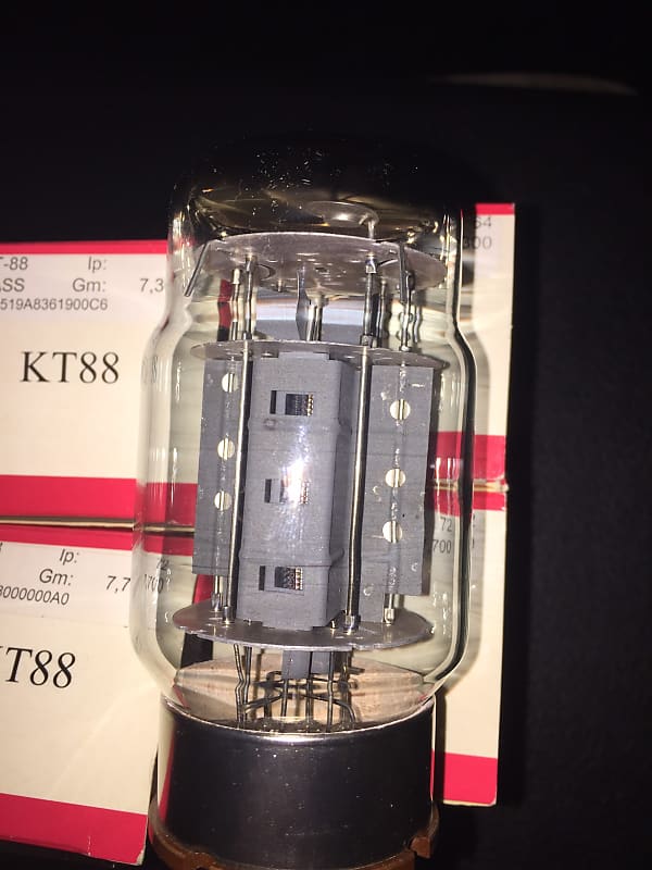 Svetlana St.Petersburg Winged C KT-88 Matched Pair NOS Tubes | Reverb