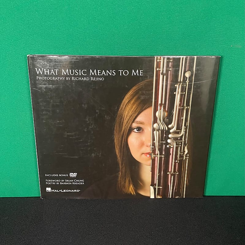 What Music Means to Me Book Hardcover w/DVD | Reverb