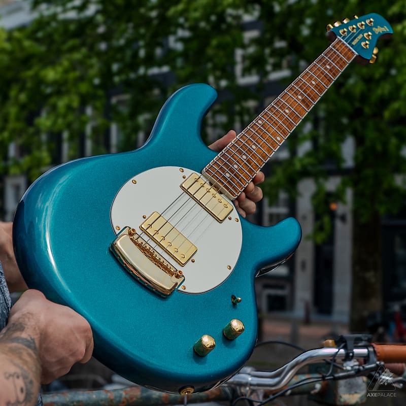 Ernie Ball Music Man Cory Wong StingRay II Deluxe – Pine | Reverb