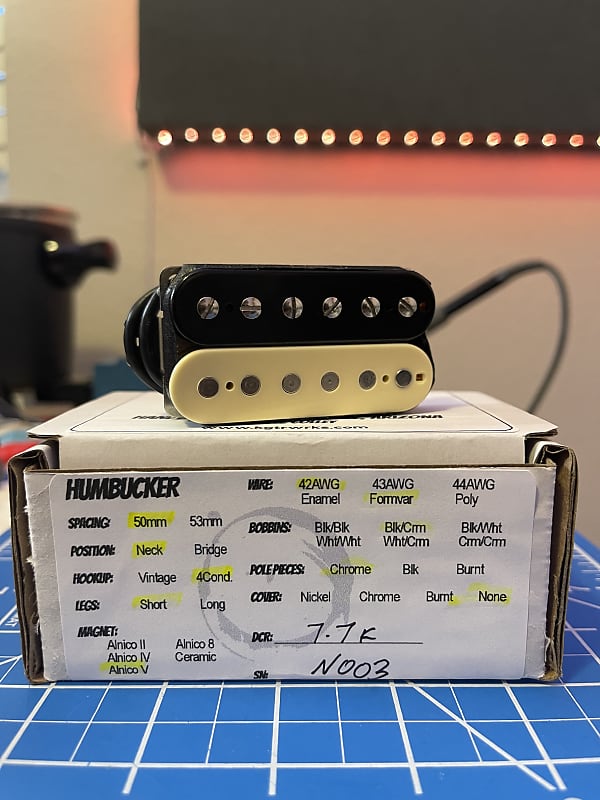 Patent AF (PAF) Humbucker - 7.7k Neck 50mm | Reverb