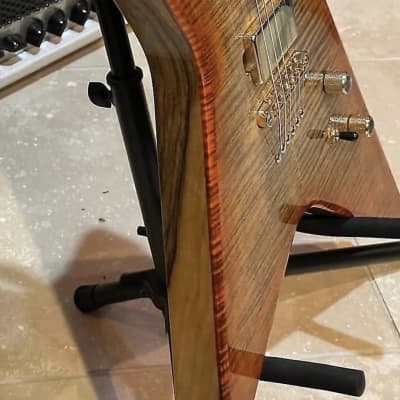 Kiesel V220 2017 Trans Orange Cali Burst w/OHSC | Reverb