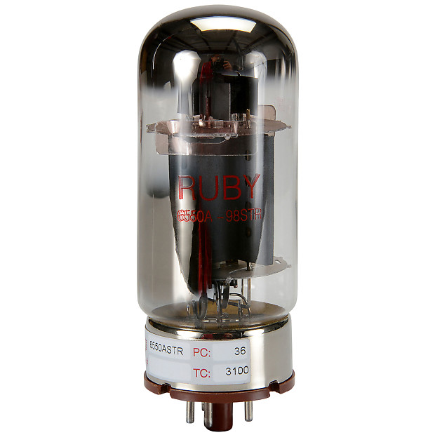 Ruby Power Vacuum Tube, 6550A-STR, Single | Reverb