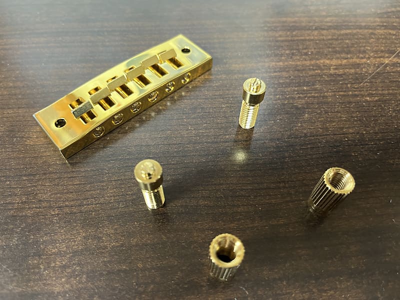 Kluson Replacement Brass Harmonica Tune-O-Matic Bridge With | Reverb