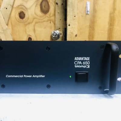 Biamp Systems CPA650 CPA 650 Amplifier - Tested & Working | Reverb