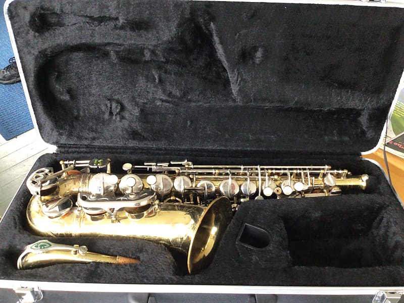 Ida Maria Grassi Alto Saxophone with jade keys 1970 original | Reverb