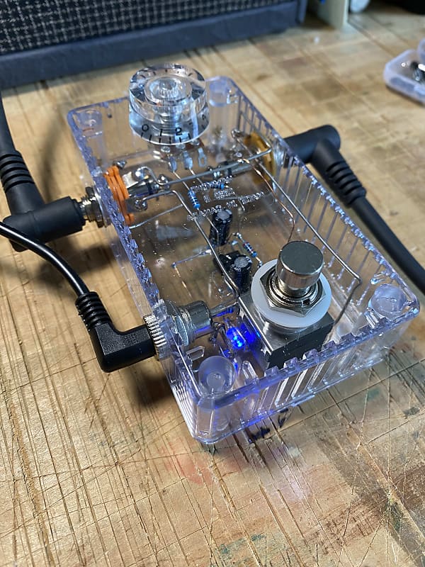 SquidWerks Extra Powerfull Transparent Overdrive 2024 - Clear | Reverb