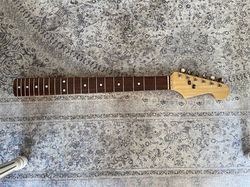 ESP Stratocaster neck 1980s Maple with rosewood fingerboard | Reverb