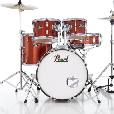 Pearl Roadshow Drum Set 5-Piece Complete Kit with Cymbals and | Reverb