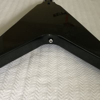 Greco FV600 1980 Black - Flying V with U-2000 Pickups | Reverb