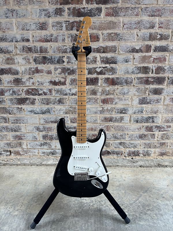 Joe Glaser Mario Martin Guitar Mill Stratocaster 1986 - Black | Reverb