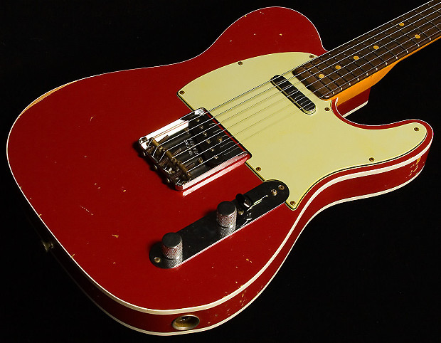 Fender Custom Shop '60 Telecaster Custom Relic Dakota Red | Reverb