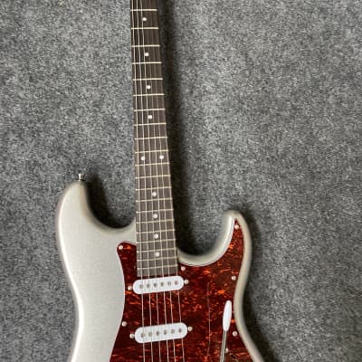 Custom Strat, with a Tele. neck 2020 silver | Reverb