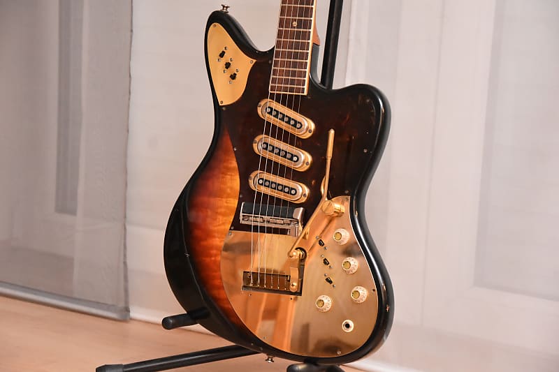 Framus Strato de Luxe Gold 5/168-54gl – 1966 German Vintage | Reverb
