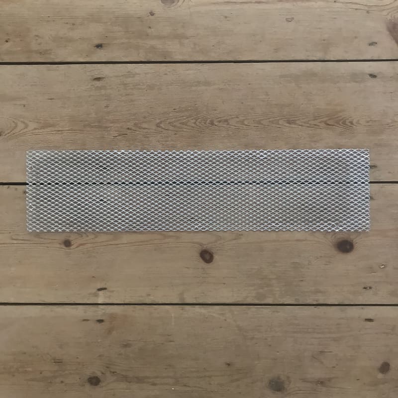 vintage 1960's Selmer amp / amplifier back panel Silver vent | Reverb