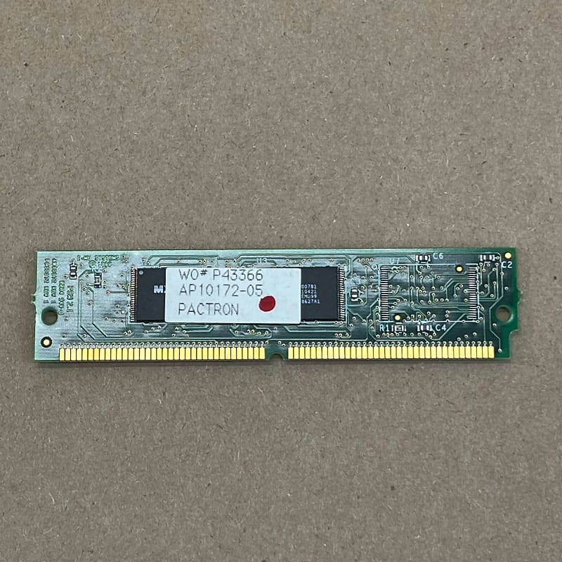 E-MU Systems PACTRON Sound Expansion ROM Card AP10172-05 B-3 | Reverb