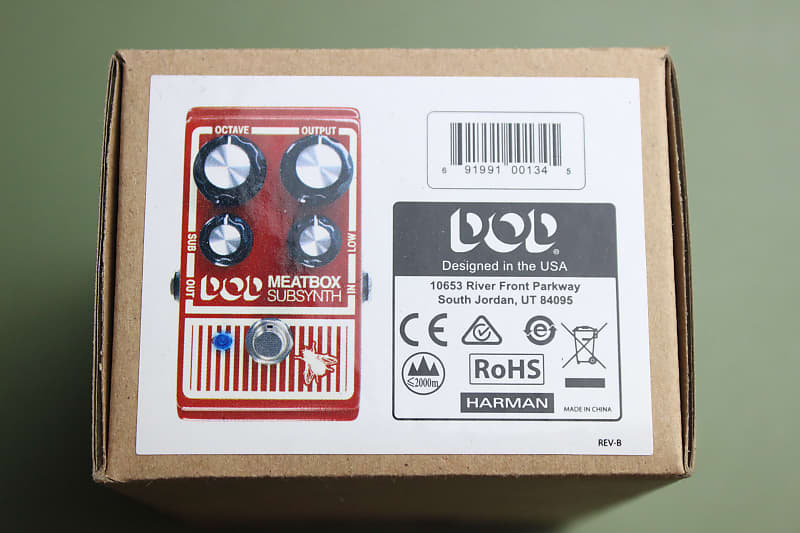 DOD Meatbox Sub Synth Reissue | Reverb