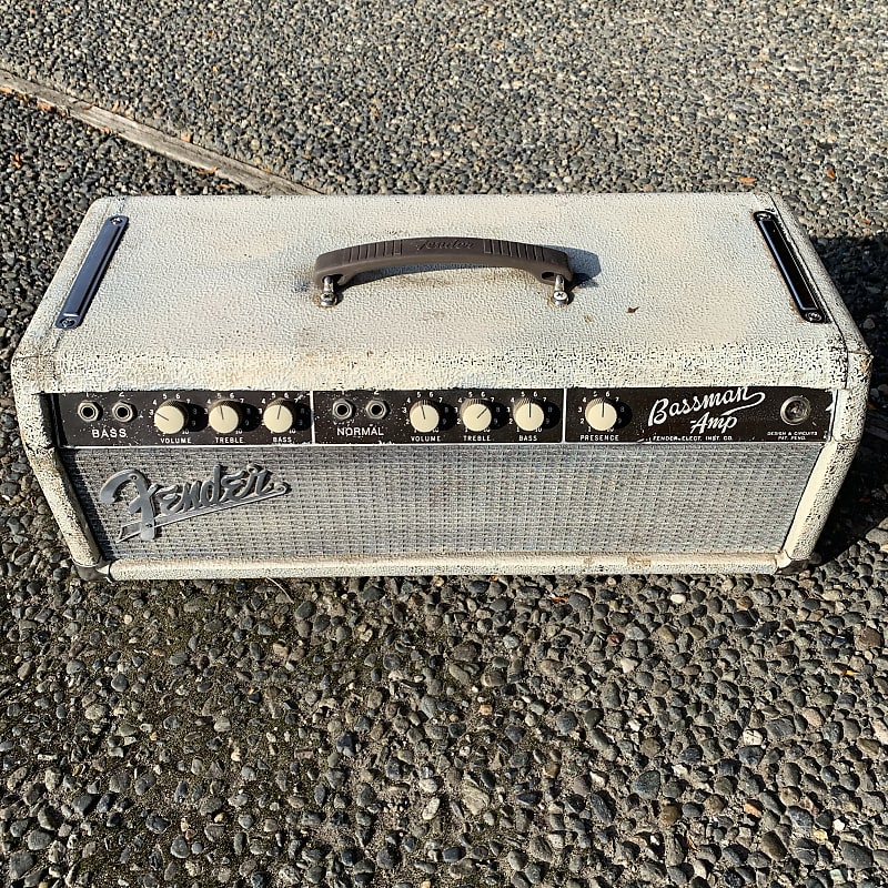 1962 Fender Bassman 6G6-A Blonde - Untouched | Reverb Australia