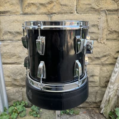 Ludwig Power Toms PAIR - Black Cortex 10” x 9” + 12” x 11” | Reverb