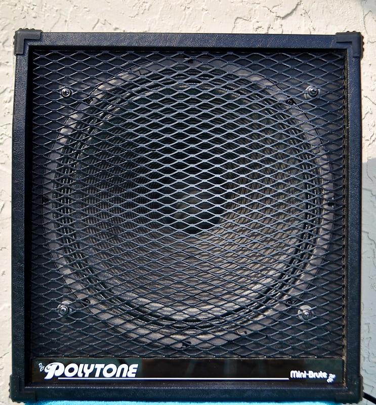 Polytone Mini Brut IV Absolutely Mint with Polytone Cover | Reverb
